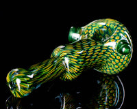 Firekist Snake Skin Pipe – KravinGlass